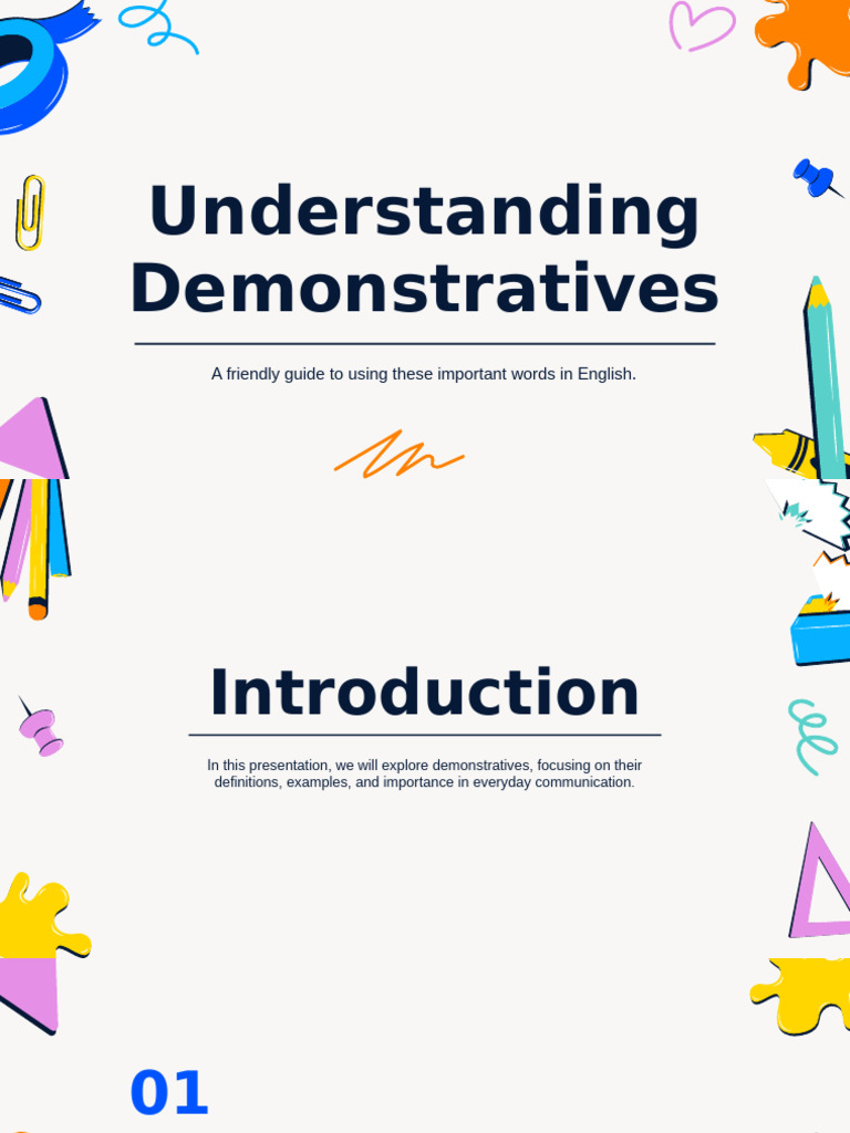 Understanding Demonstratives | PDF | Communication | Grammatical Number