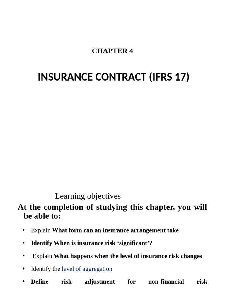 Adv FA I Chapter IV & V | PDF | Insurance | Cash Flow Statement