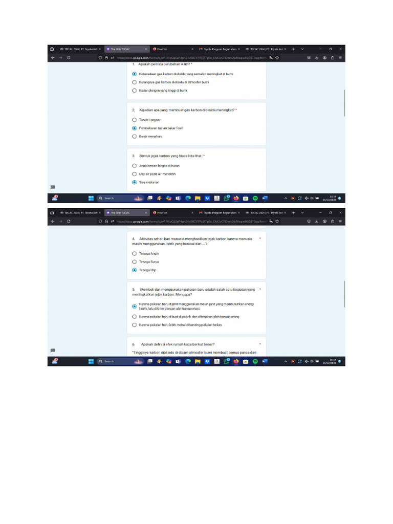 Soal Masuk Tdcac 18th | PDF