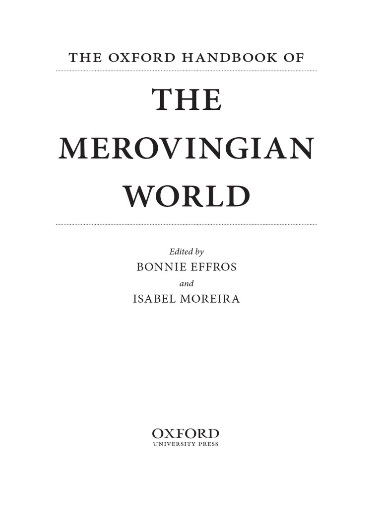 Guy Halsall. Gender in Merovingian Gaul - in - Bonnie Effros, Isabel ...