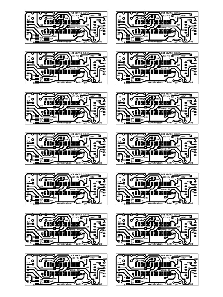 Pcb Jam Dot Matrix Pdf