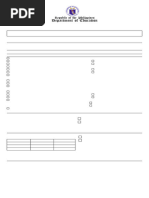 Filled CSC Leave Application Form | PDF
