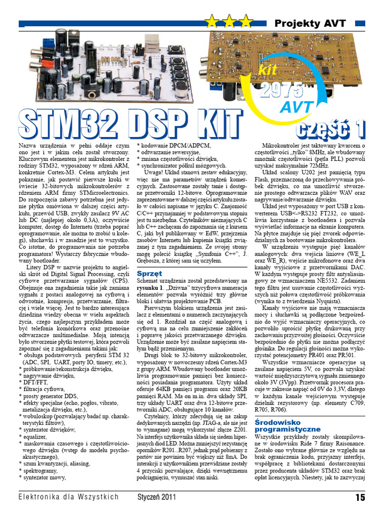 Avt2975 Stm32 DSP | PDF