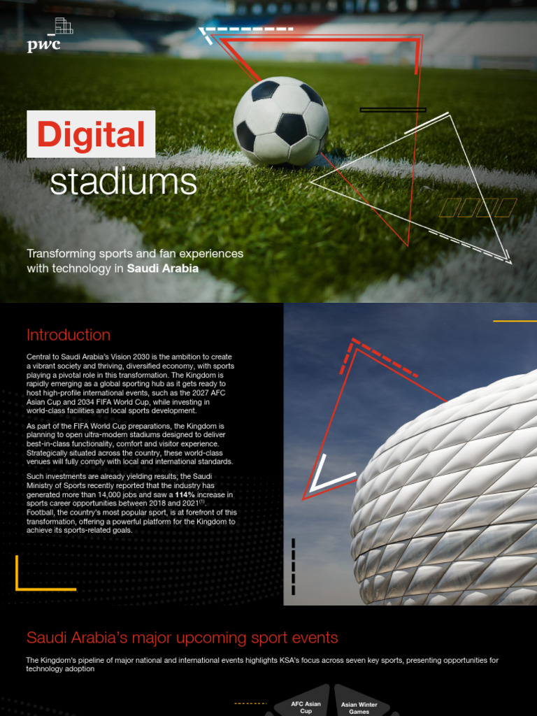 Digital Transformation of Saudi Stadiums | PDF | Internet Of Things ...