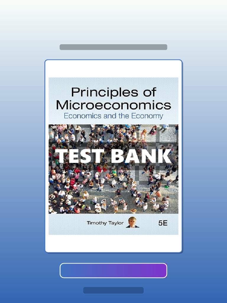 Complete Principles of Microeconomics Economies and The Economy 5 Ed ...