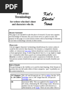 Spanish Firearms Terminology Guide | PDF | Firearms | Cartridge (Firearms)