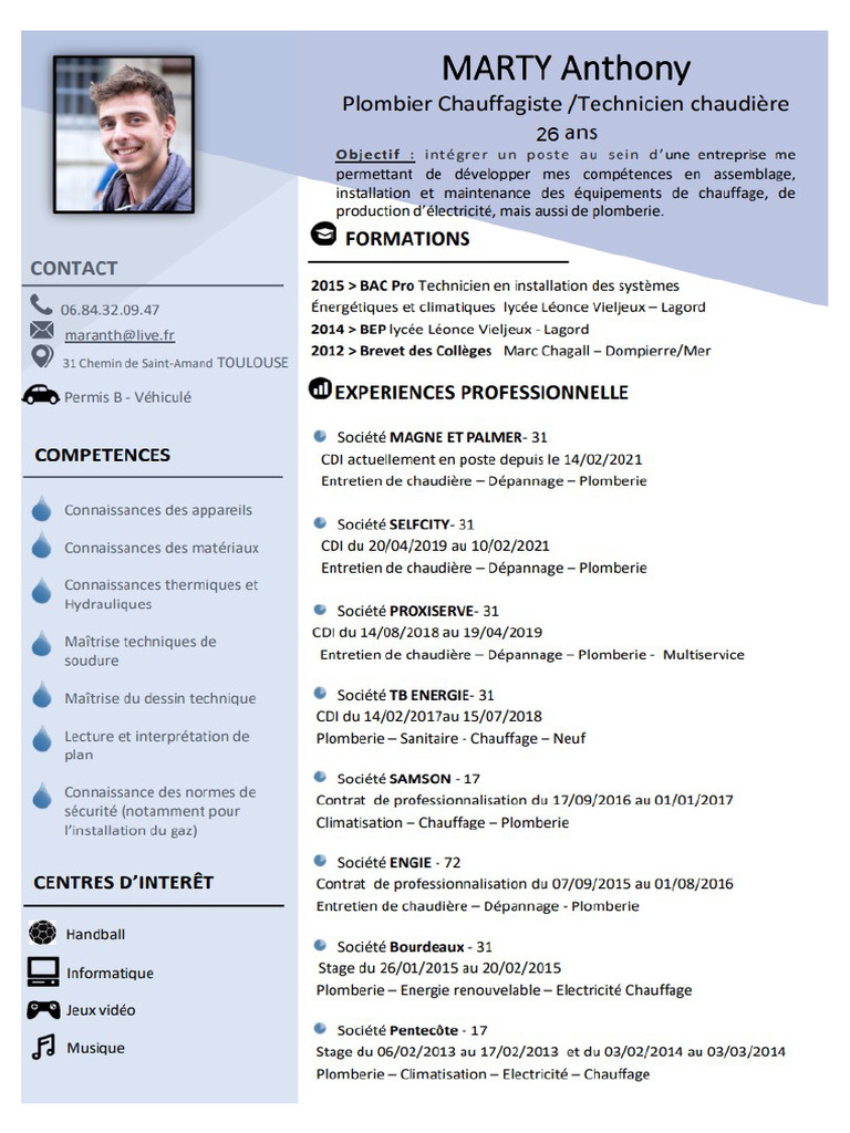 CV Anthony 2023 PDF | PDF