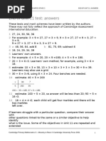 Year 3 Cambridge Maths End-of-Year Test | PDF | Mathematics