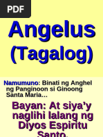 Angelus (Tagalog) | PDF