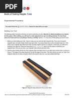Build Your Own Maglev Train Project | PDF | Force | Compass