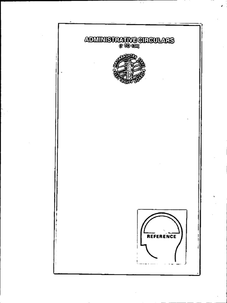 Administrative Circular (1 To 134) | PDF