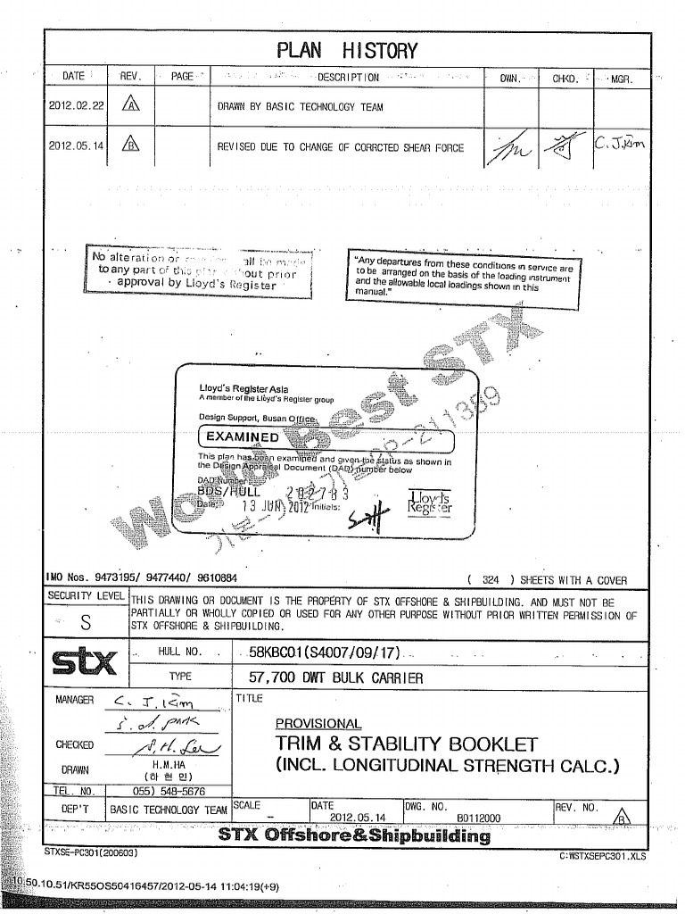 b3 Prov - Trim&stability Booklet | PDF