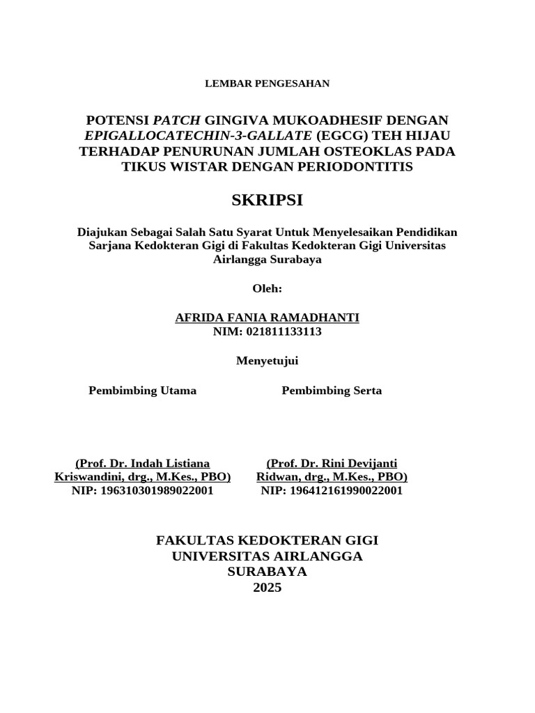LEMBAR PENGESAHAN | PDF
