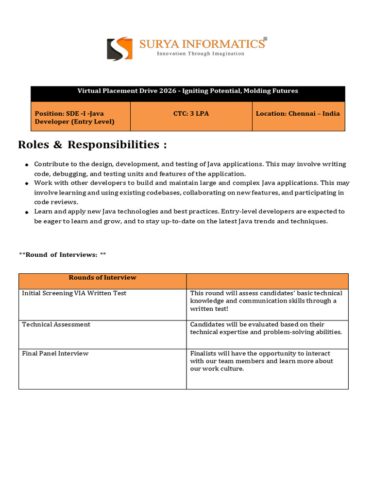 JD Java | PDF