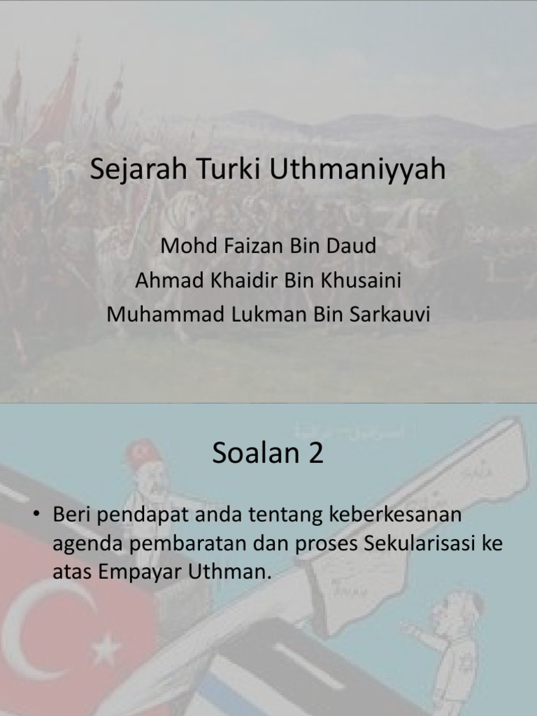Sejarah Asia Barat: Kerajaan Uthmaniyyah | PDF
