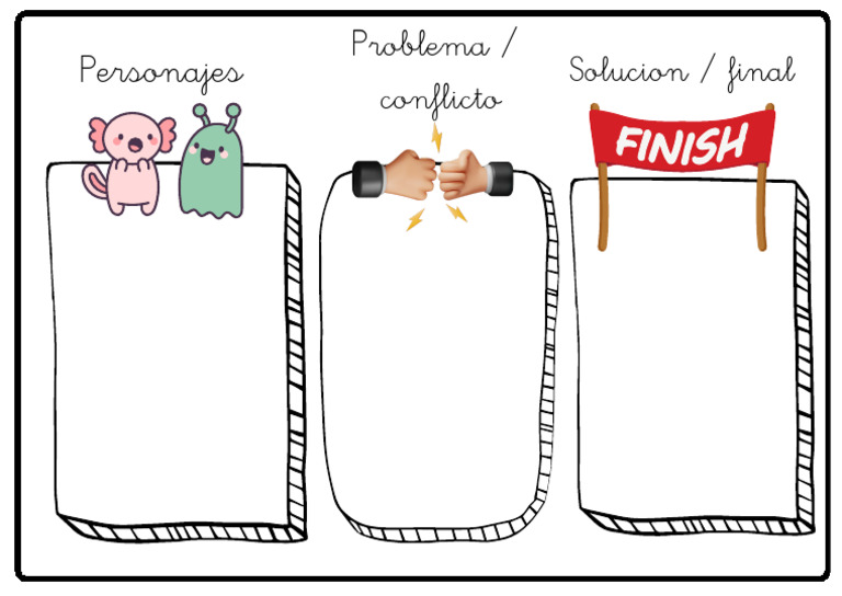 Rutina de Pensamiento Veo Pienso Me Pregunto Blanco Negro | PDF