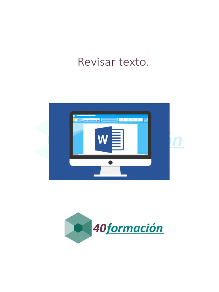Word 365.tema 2. Revisar Texto | PDF | Traducciones | Ventana (informática)