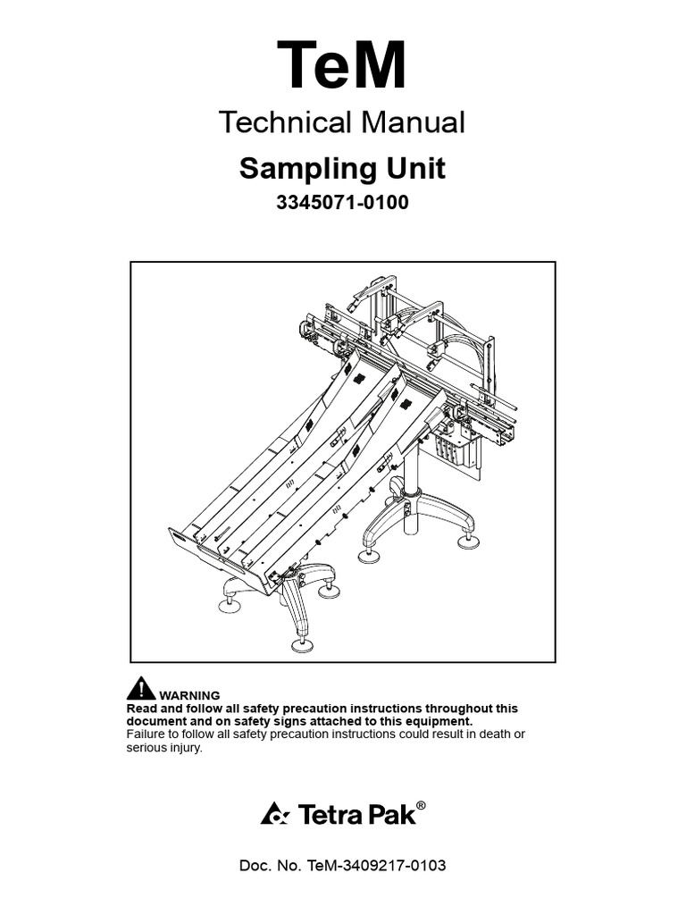 Tetra Pak Sampling Unit Manual | PDF