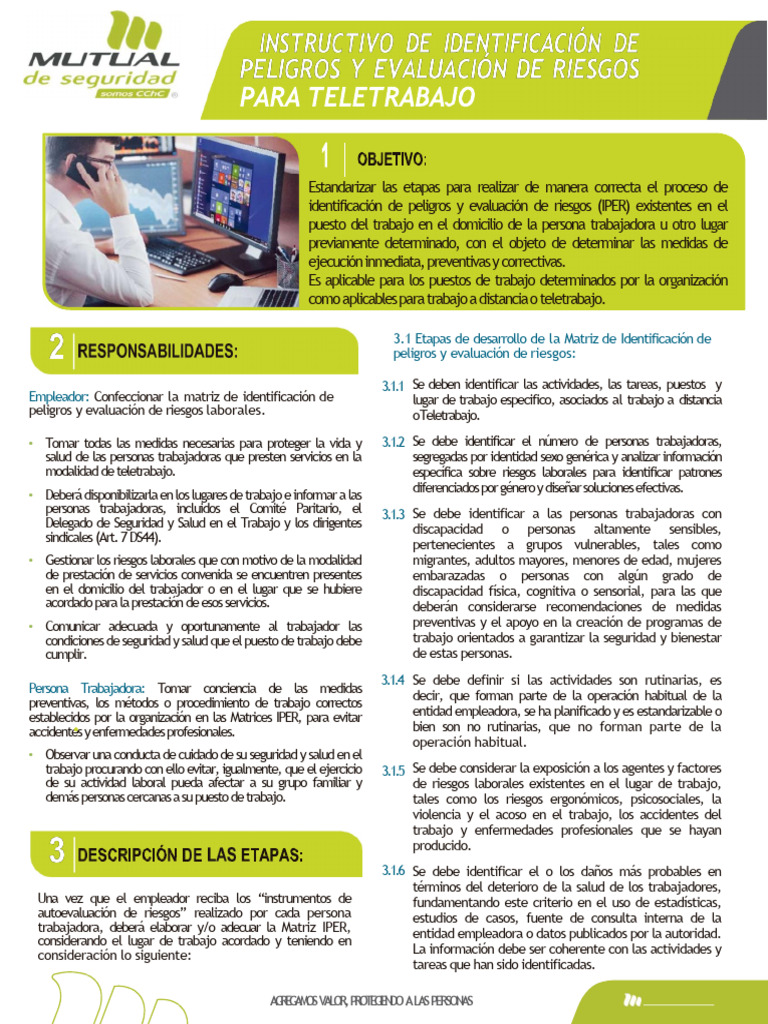 Microsoft Word - Instructivo IPER | PDF | Riesgo