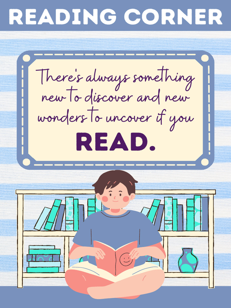 Reading Corner Classroom Poster | PDF