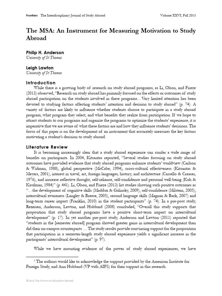 ANDERSON-LAWTON-FrontiersXXVI-The MSA An Instrument For Measuring ...