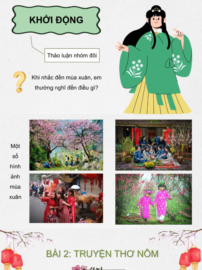 Bai 2 Canh Ngay Xuan Trich Truyen Kieu Nguyen Du | PDF