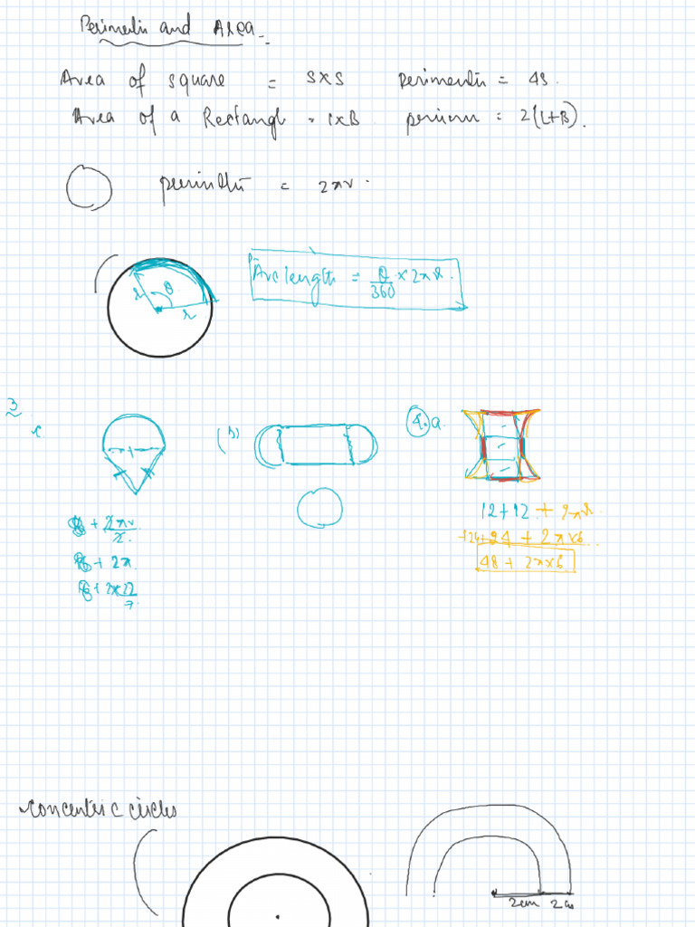 Perimeter and Area Grade 5 | PDF