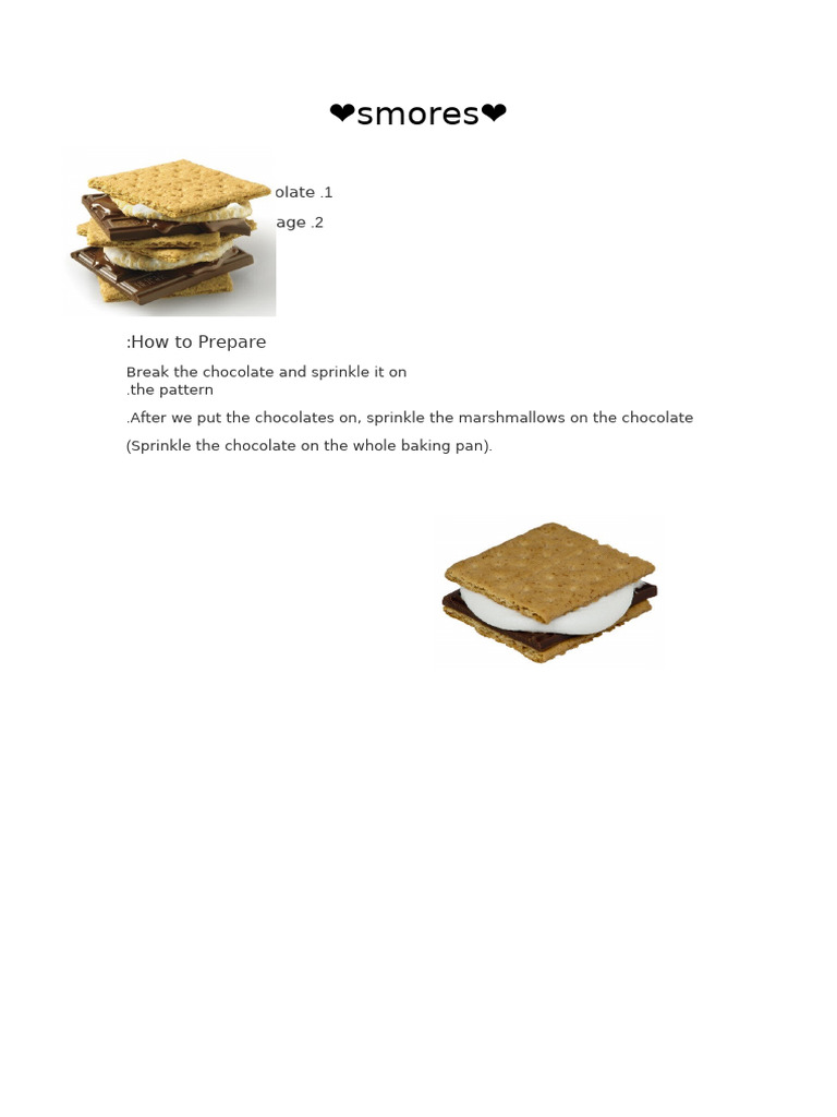 Smores | PDF