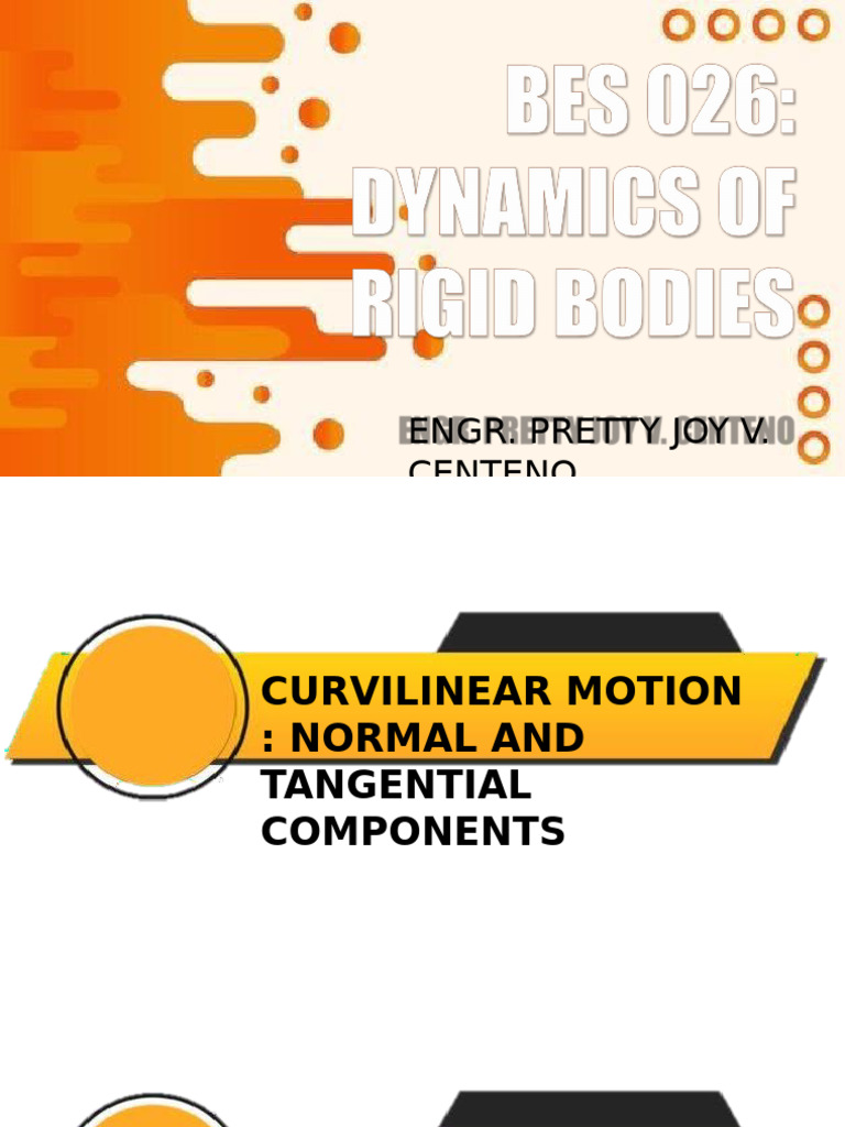 Curvilinear Motion | PDF