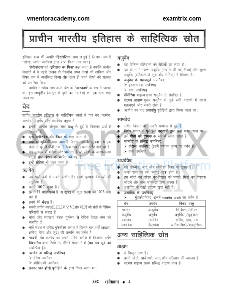 Indian History Notes | PDF