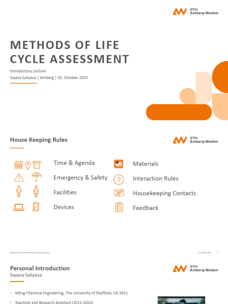 Life Cycle Assessment Methods Overview | PDF | Sustainability | Life ...