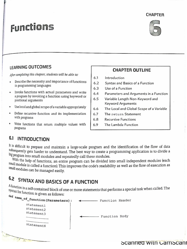 Python Functions | PDF