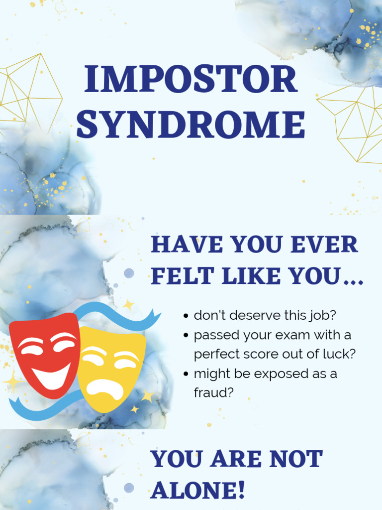 Impostor Syndrome | PDF | Cognitive Behavioral Therapy | Human Diseases ...