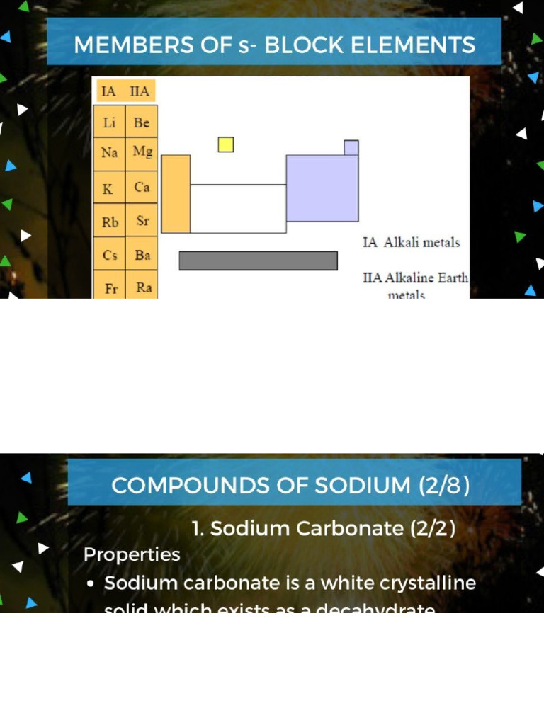 Alkali Metals | PDF