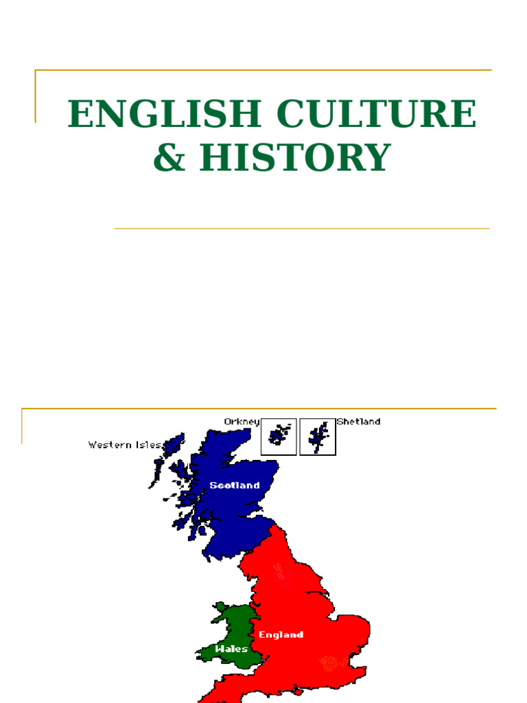 Overview of English Culture and History | PDF | Kingdom Of England ...