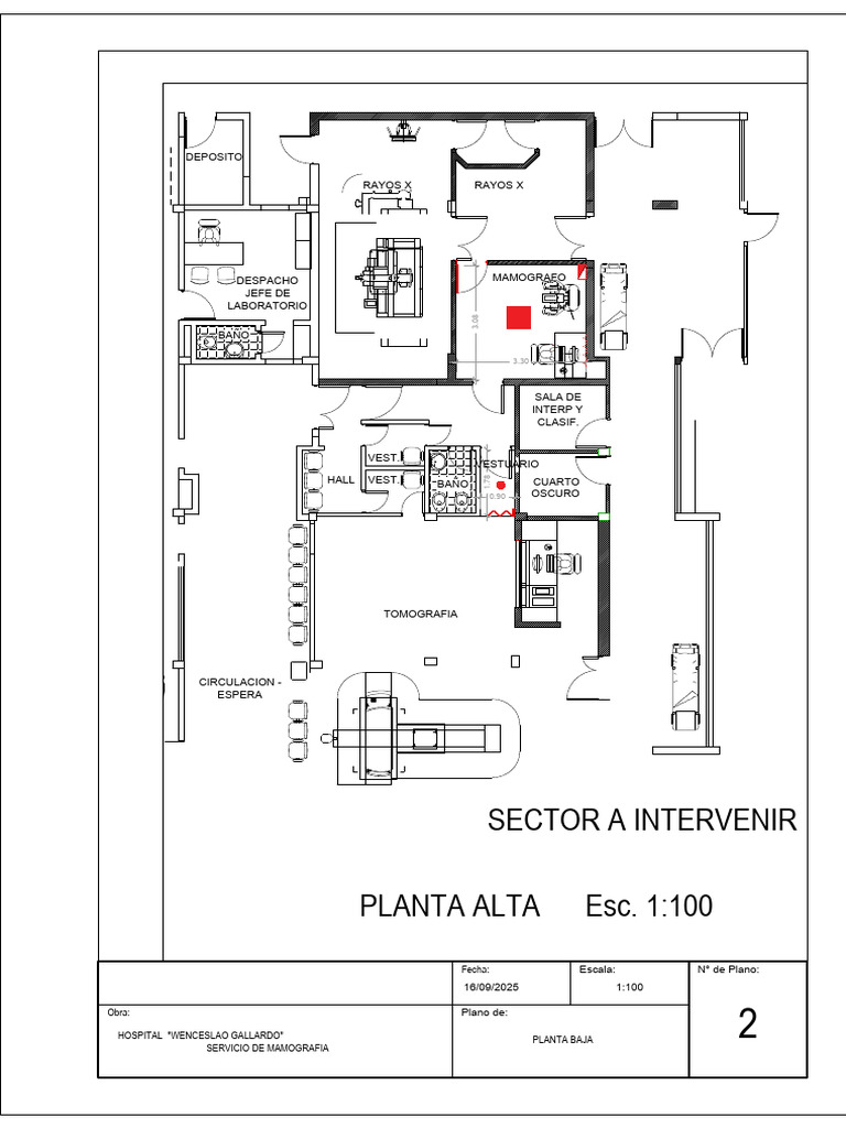 Sector A Intervenir: Circulacion | PDF