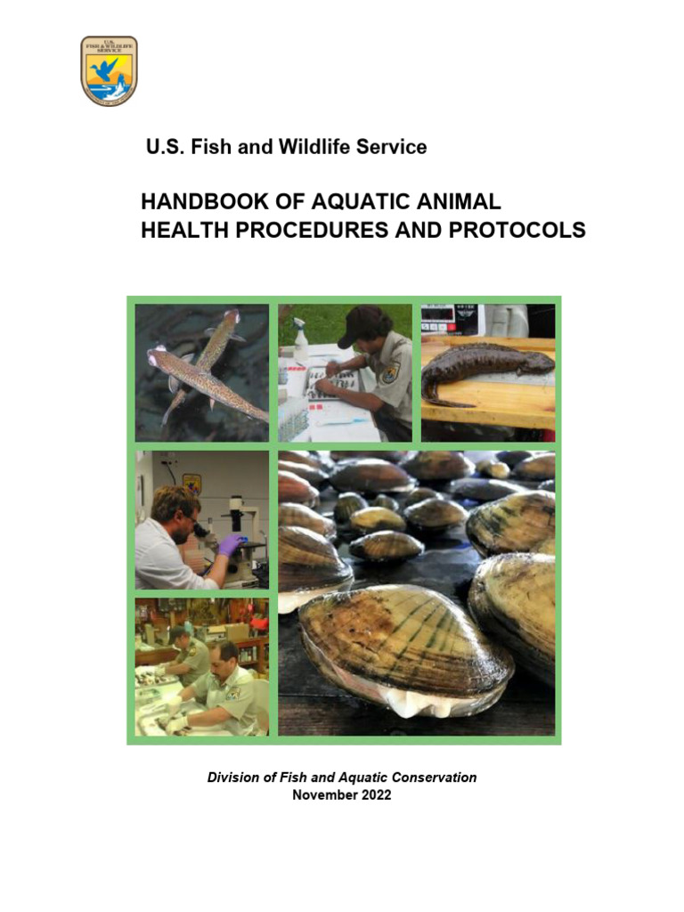Aquatic Animal Health Protocols Guide | PDF | Food And Drug ...