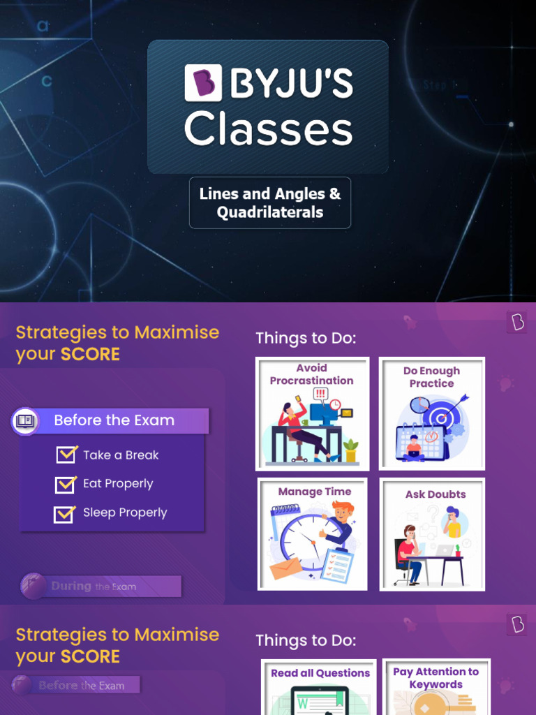 22NCBSE09MAT06CE011 - Lines and Angles & Quadrilaterals - Slide PDF ...