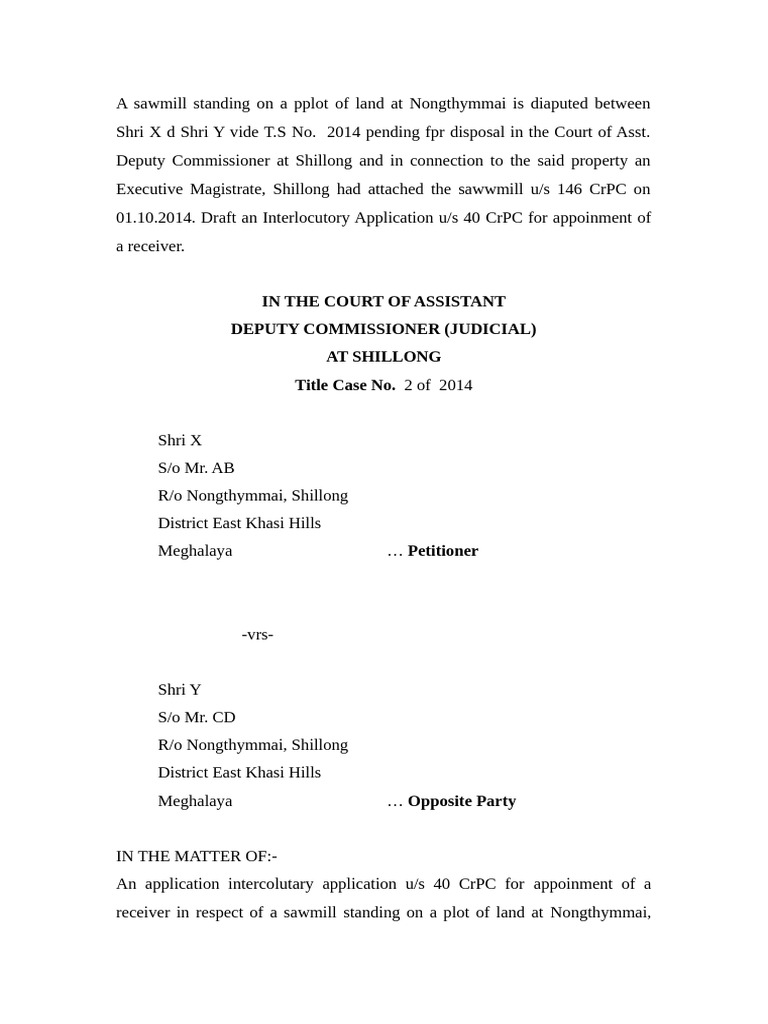 Interlocutory | PDF | Magistrate | Common Law
