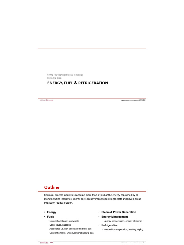 03 - Energy Fuels and Refrig - 2024 With Links | PDF | Energy Development | Fuels