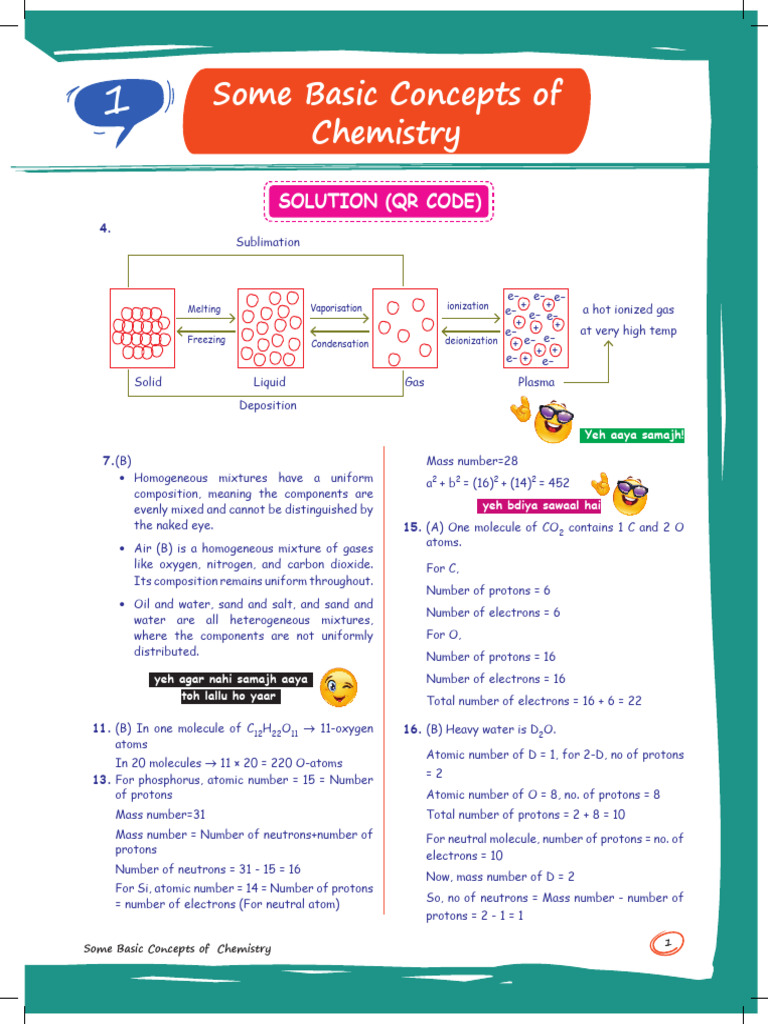 Solution EaJEE Notes for Physical Chemistry by Faisal Razaq Sir | PDF ...