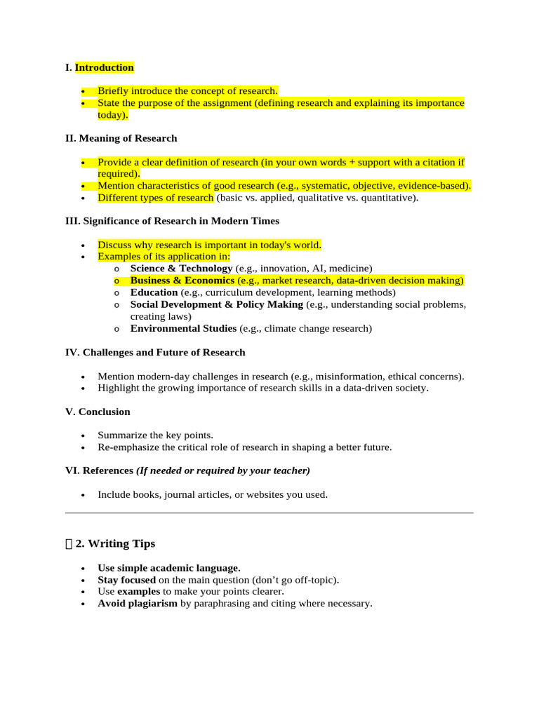 How To Write An Assignment I | PDF