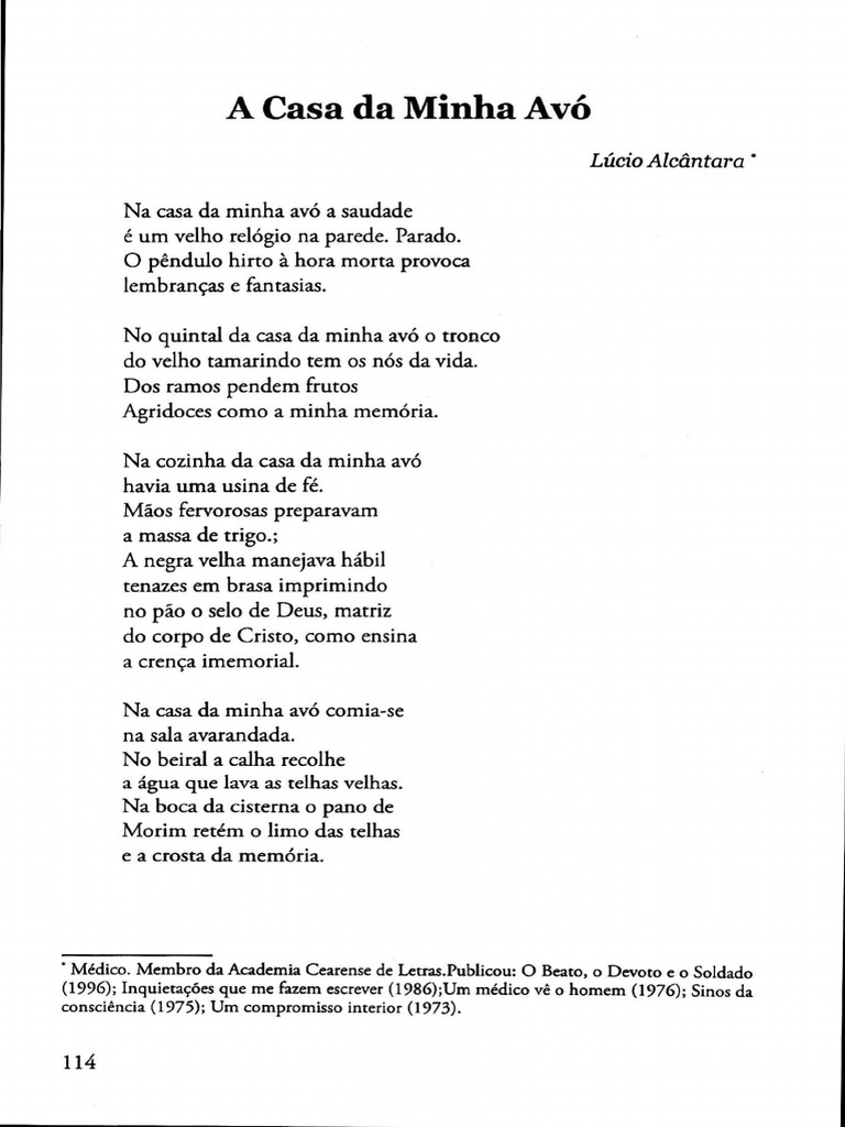 ACL 2004 018 a Casa Da Minha Vo Lucio Alcantara | PDF