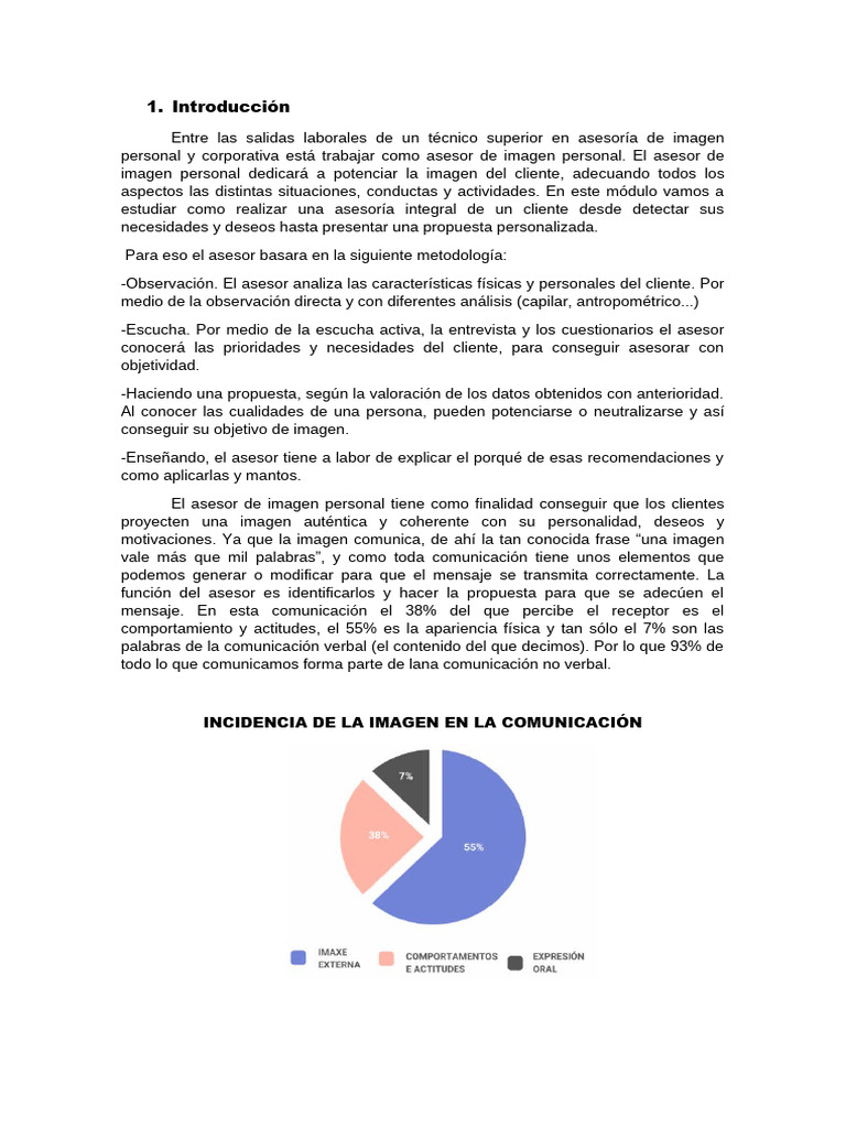 UD1. CASTELLANO Diseño Integral de La Imagen | PDF | Percepción | Sentidos