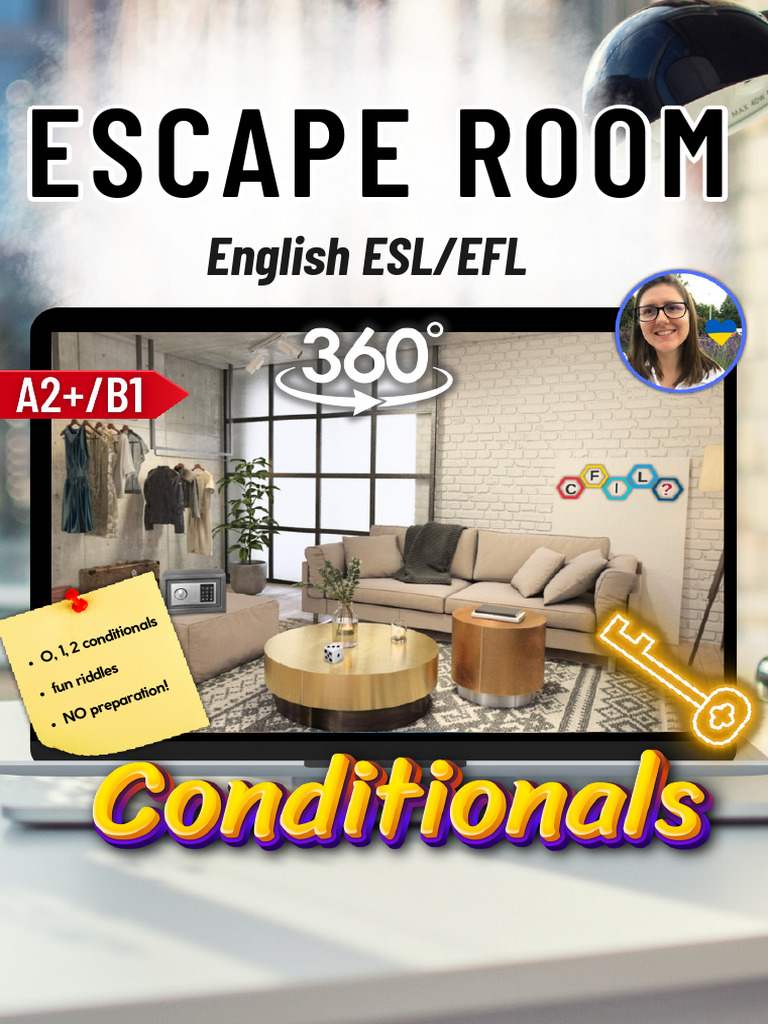 Escape Room: Conditional Challenges | PDF | English As A Second Or ...