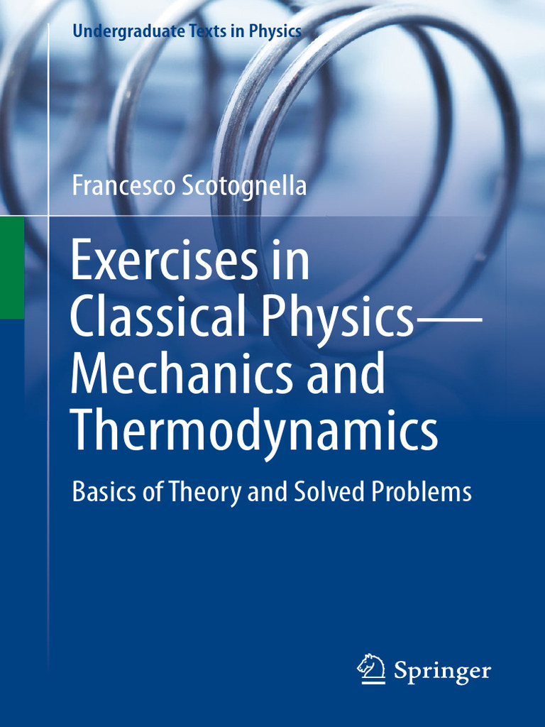 Exercises in Classical Physics—Mechanics and Thermodynamics | PDF ...