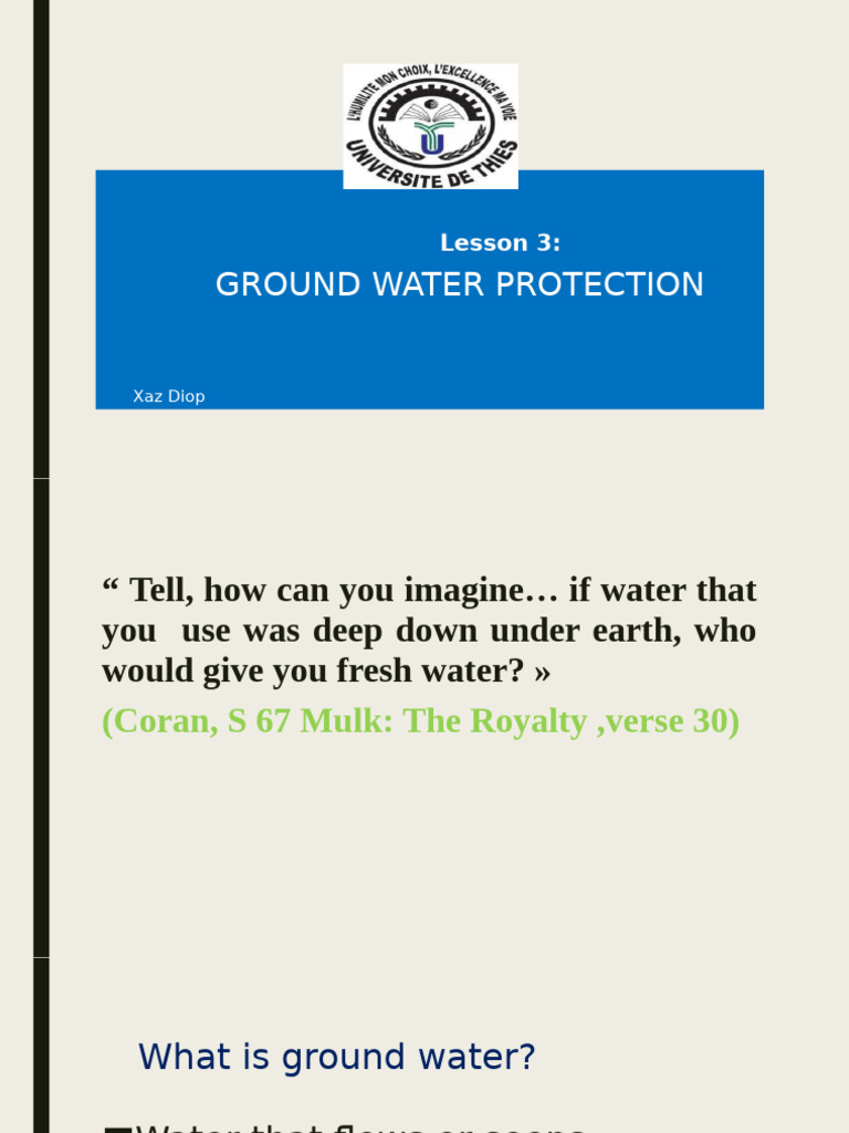 Groundwater Protection Strategies Explained | PDF | Groundwater | Landfill
