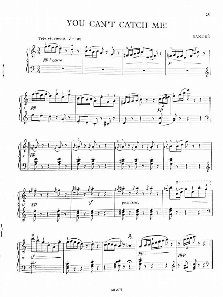Grade 2 - U105 - You Can't Catch Me | PDF