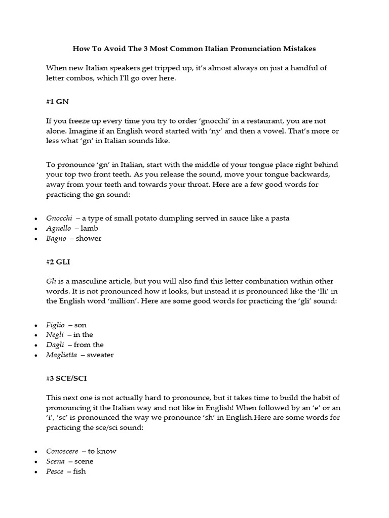 How To Avoid Mistake | PDF