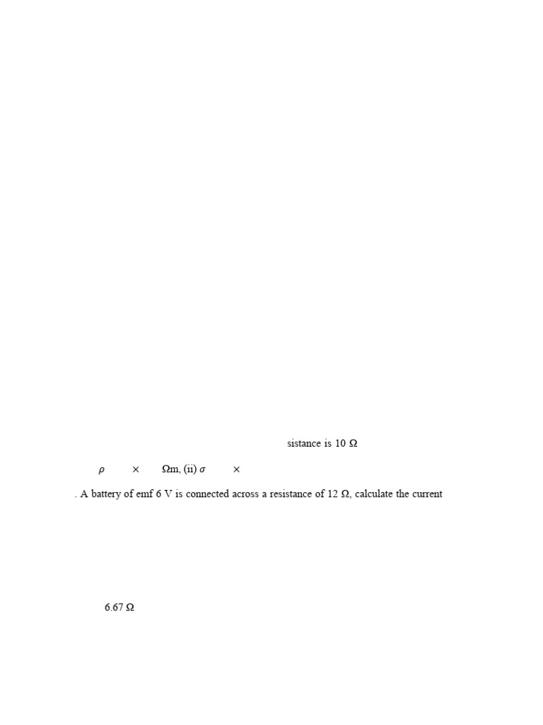 Assignment No. 3 | PDF | Semiconductors | Electrical Resistivity And Conductivity